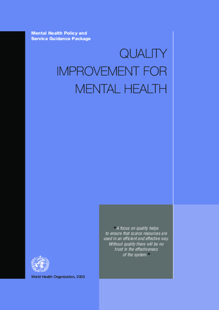 Mental health action plan 2013-2020 | MOH Knowledge Management Portal